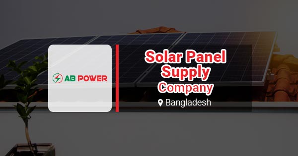 Solar panel supply company in Dhaka, Bangladesh